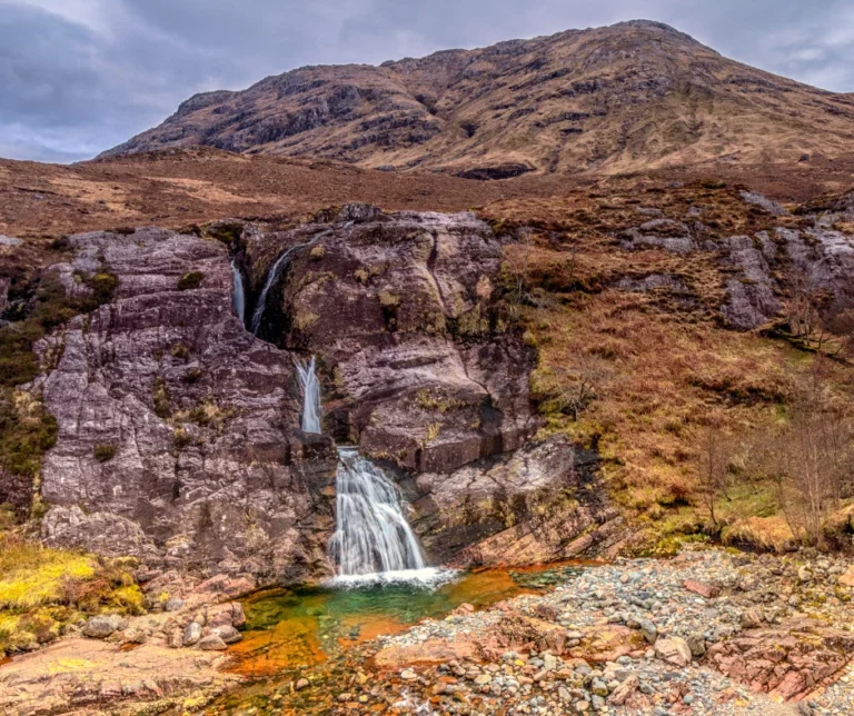 The Meeting of The Three Waters (Glencoe) - Highland Guide